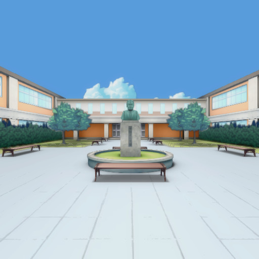 School - Courtyard | VESTA - Explore the XR Web