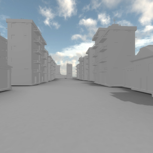 Cityscape - Blank City Template | VESTA - Explore the XR Web
